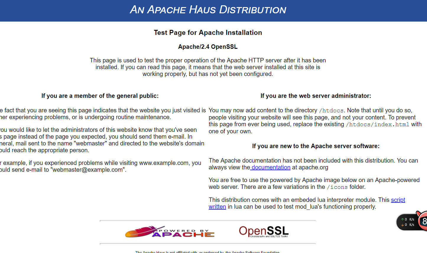 开启了Apache出现iis的欢迎界面_apache服务访问显示iis windows server-CSDN博客