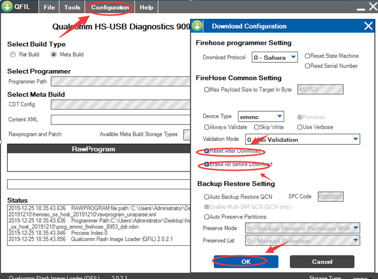 高通QFIL刷机指南_select flat build-CSDN博客