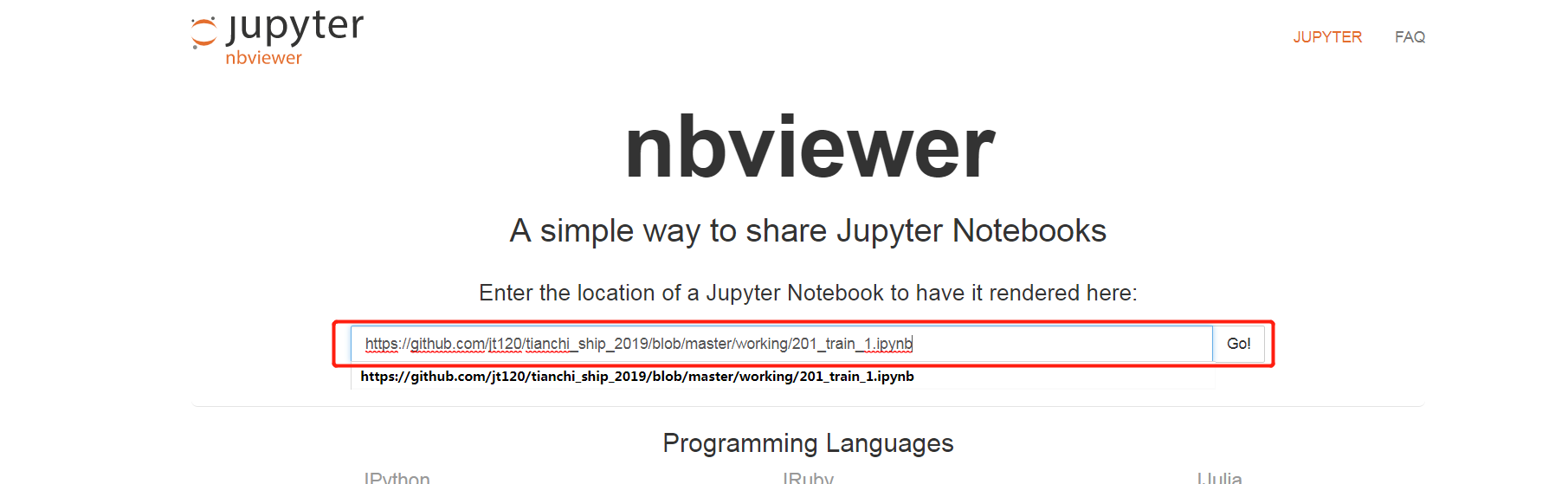 如何使用jupyter网址链接打开github上ipynb文件-CSDN博客