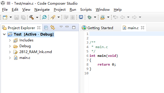 【实用技巧】CCS.V8创建TMS320F2812工程_tms320f28021工程建立-CSDN博客