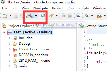 【实用技巧】CCS.V8创建TMS320F2812工程_tms320f28021工程建立-CSDN博客