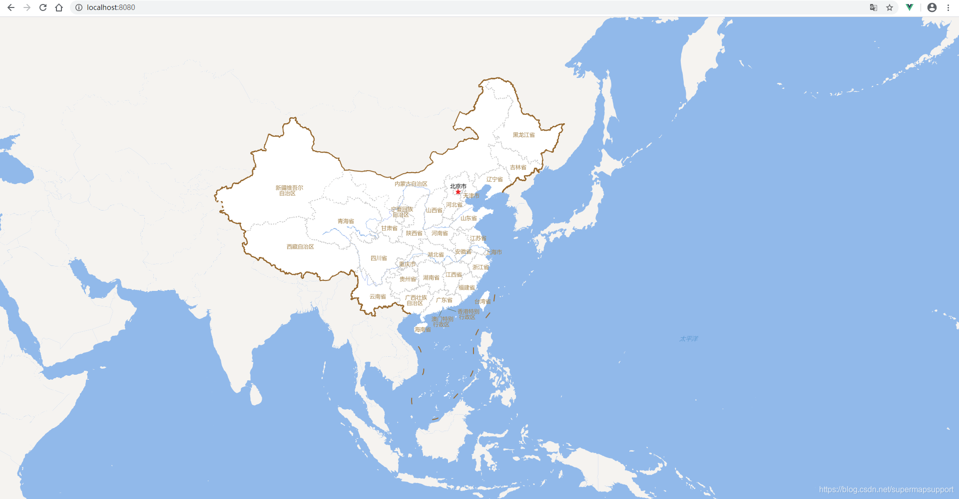 快速上手iclient组件之vue Iclient Mapboxgl Csdn博客
