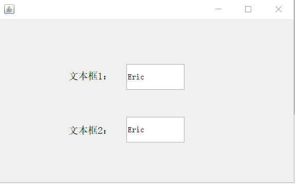 Swing文本框初始赋值swing文本框默认值 Csdn博客 