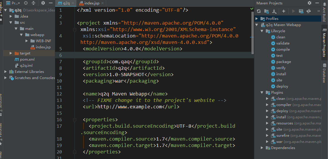 Idea中maven Projects下没有plugins目录maven下没有plugin Csdn博客 