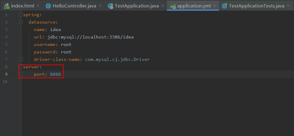 idea生成SpringBoot项目端口号的修改_idea如何设置8080端口-CSDN博客