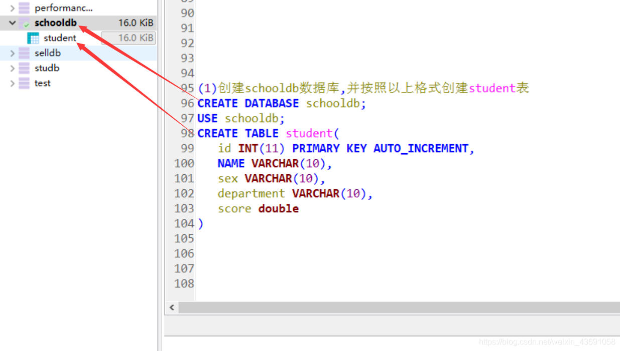 练习:mysql数据库练习单表数据库练习表 Csdn博客