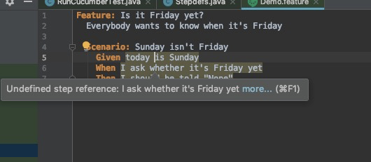 Cucumber入门(二)------编写用例_idea怎么运行feature文件-CSDN博客