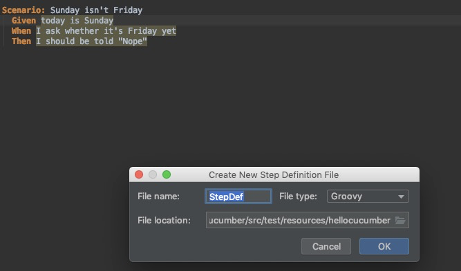 Cucumber入门(二)------编写用例_idea怎么运行feature文件-CSDN博客
