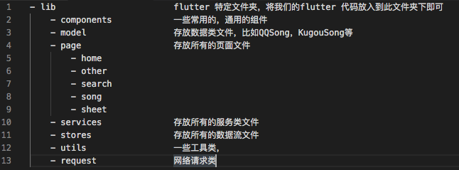 Flutter 实现一个集各大音乐平台API于一体的音乐播放器APP（一、项目初始化）_flutter 音频播放器-CSDN博客