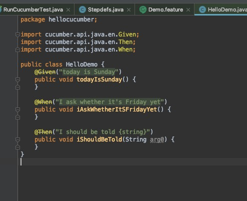 Cucumber入门(二)------编写用例_idea怎么运行feature文件-CSDN博客