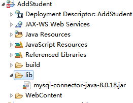 eclipse+tomcat+mysql中JDBC驱动加载失败已解决