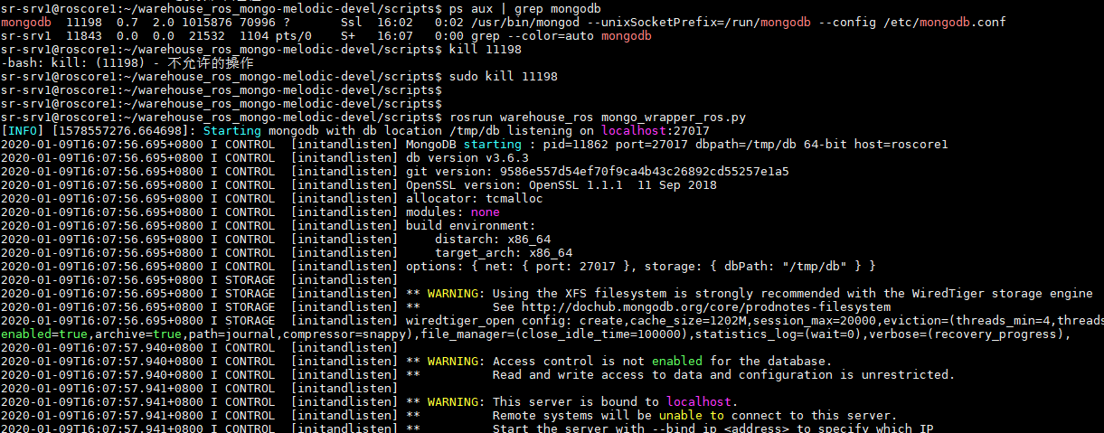 ros中warehouse-ros包使用和问题解决_ros-humble-warehouse-ros-mongo-CSDN博客