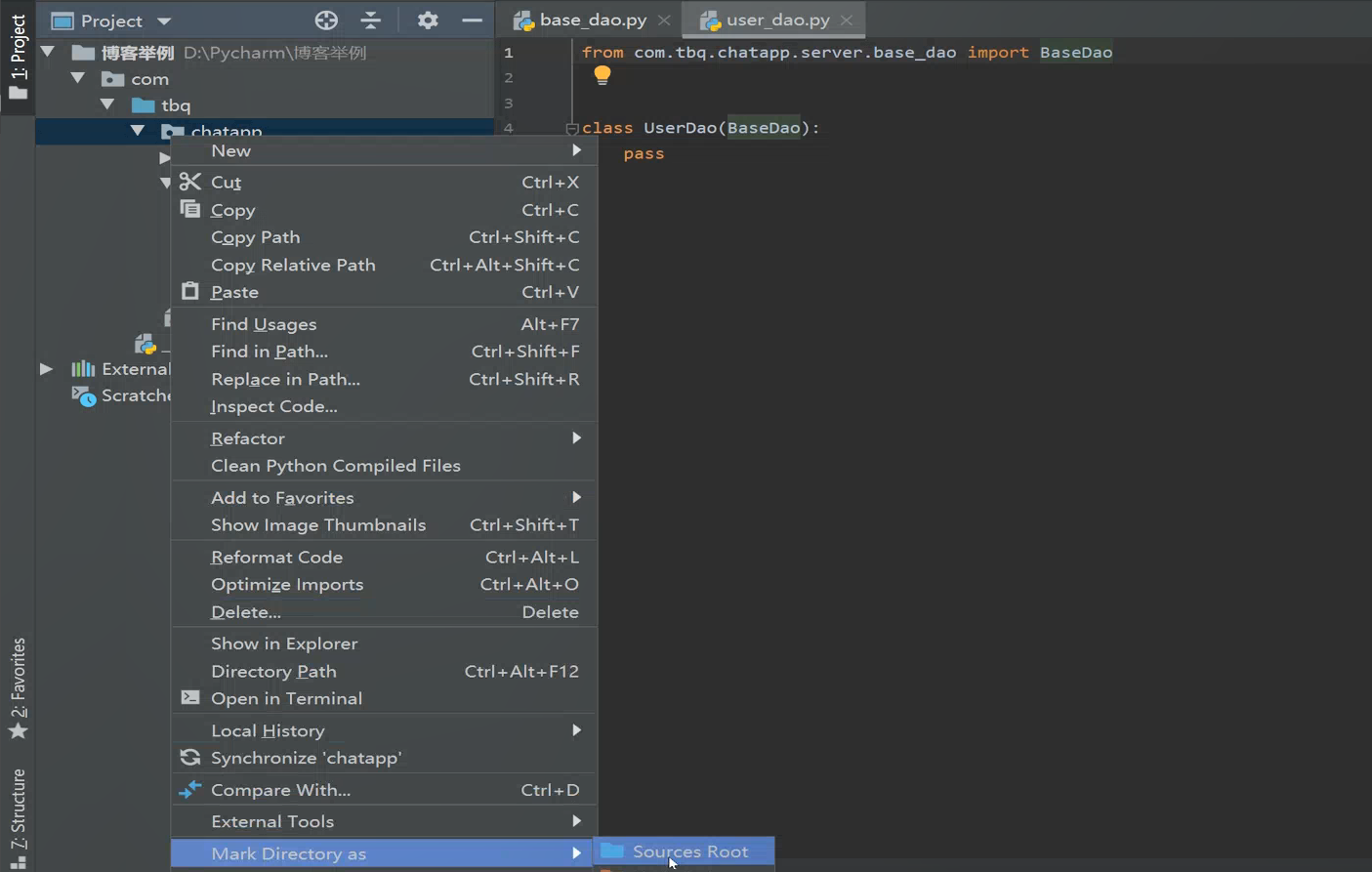 【Pycharm】关于设置根目录_pycharm项目根目录_taoziの的博客-CSDN博客