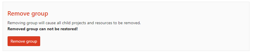 Gitlab中如何删除group删除项目gitlab删除group Csdn博客 