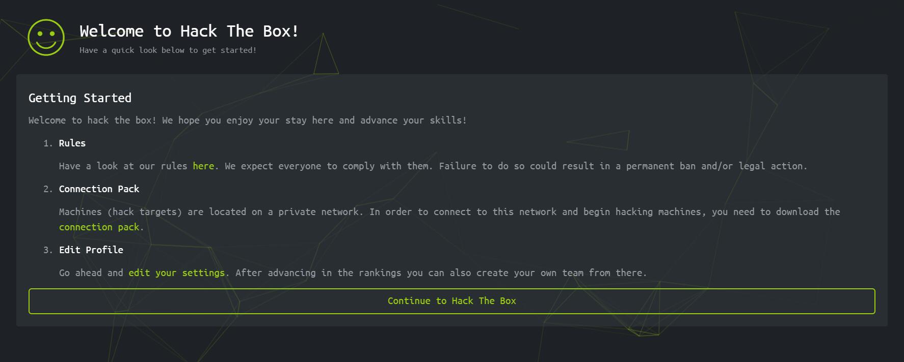 [网络安全自学篇] 三十七.Web渗透提高班之hack the box在线靶场注册及入门知识_杨秀璋的专栏-CSDN博客_hack the box