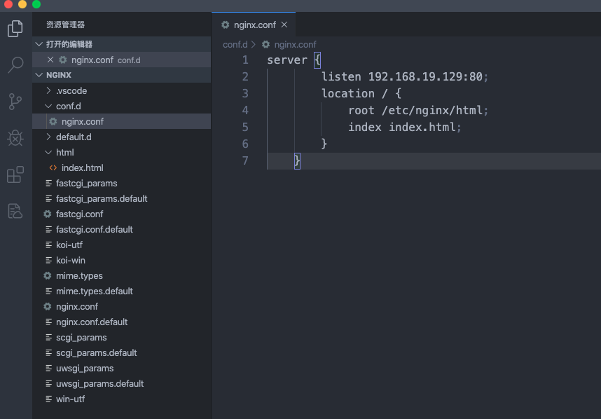 使用VS Code配置Nginx_vscode nginx-CSDN博客