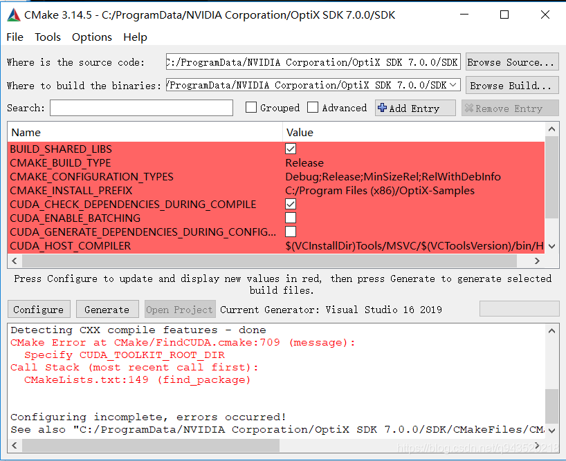 Gpu开发环境搭建(cuda和 Optix) Optix和cuda Csdn博客