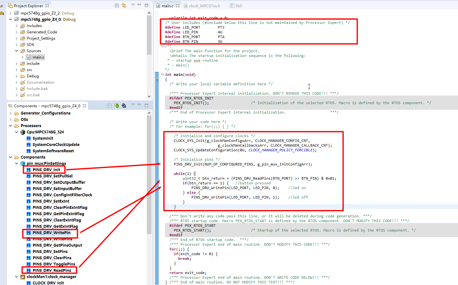 MPC5748G S32_SDK_PA_RTM_3.0.0 GPIO 调试仿真设置_s32配置mpc引脚-CSDN博客