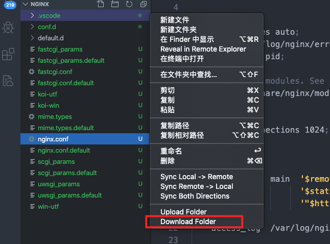 使用VS Code配置Nginx_vscode nginx-CSDN博客