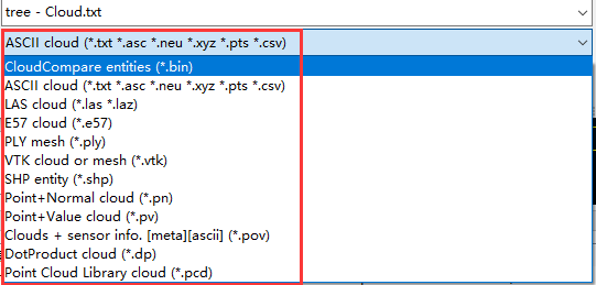 点云数据格式转换(使用CloudCompare软件)-CSDN博客