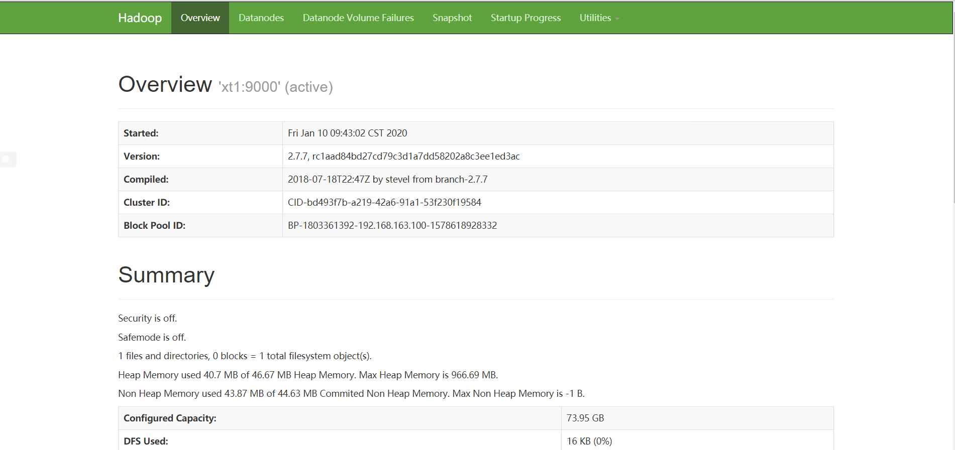 (超详细版) Linux下安装配置Hadoop2.7.7集群环境搭建—部署Hadoop_hadoop2.7.7安装教程-CSDN博客