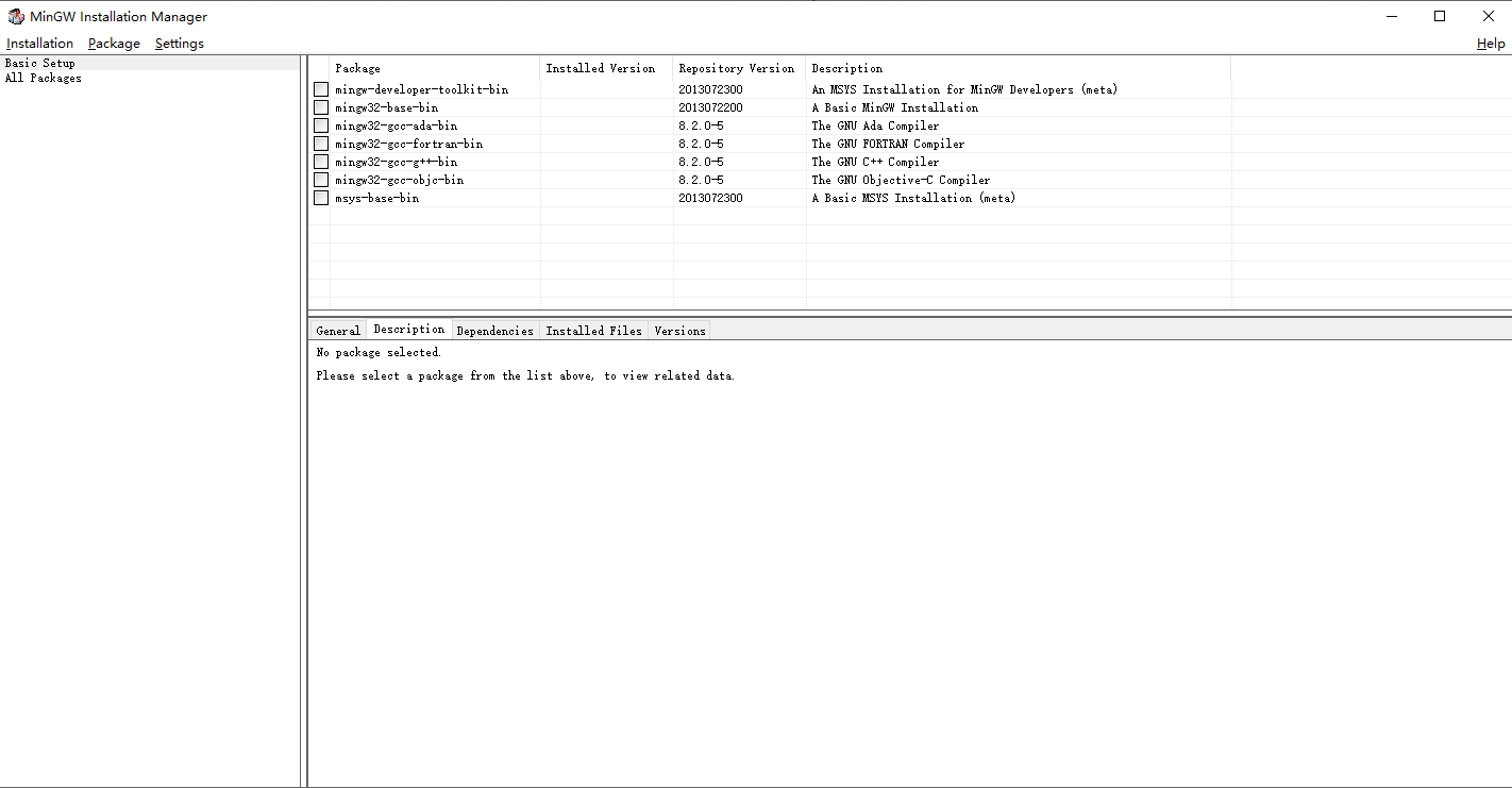 Windows10--安装MinGW搭建GCC、G++、make、GDB环境_window mingw-get make-CSDN博客