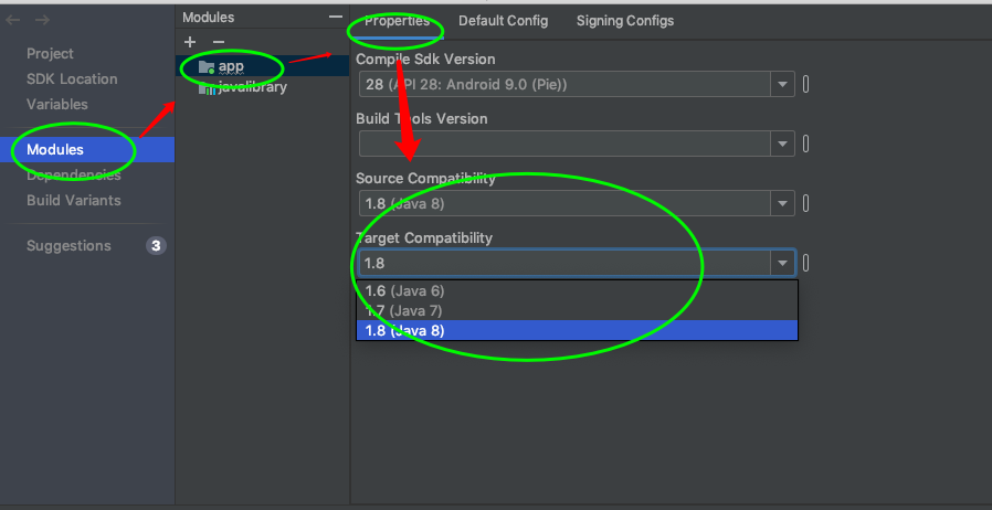 Android Studio 修改 Java 语言版本到 1.8_安卓studio怎么换成java语言-CSDN博客