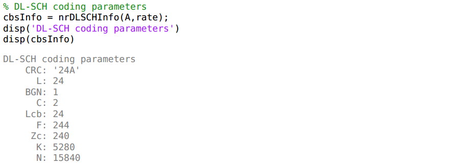 5G NR LDPC码（3）—— DL-SCH和UL-SCH的LDPC处理（含代码）_ulsch-CSDN博客