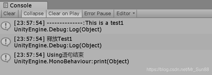 Unity3d And C学习笔记记录 —— Using的用法unity Using的用法 Csdn博客