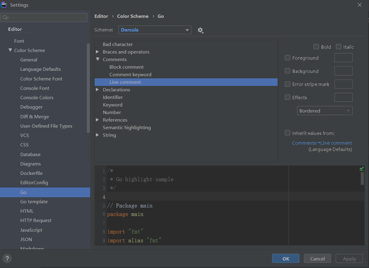 pycharm goland clion 修改注释颜色_clion修改注释颜色-CSDN博客