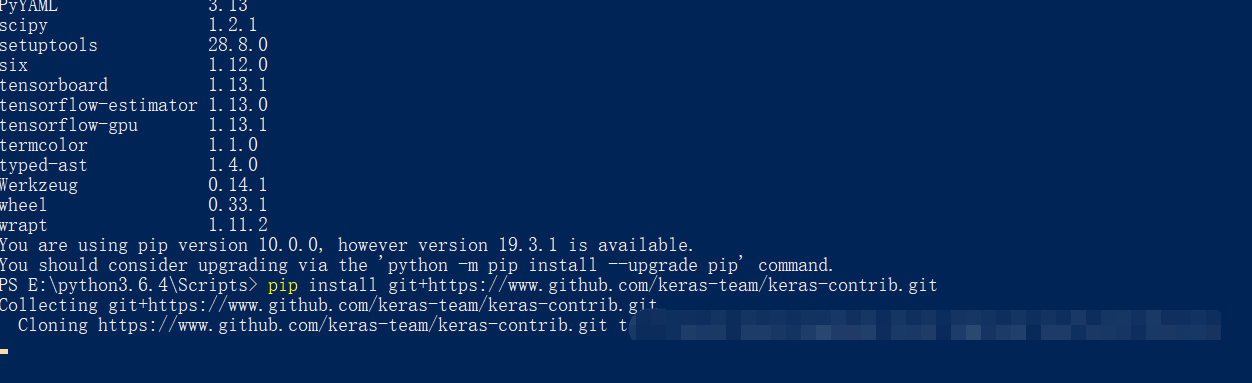 关于 Keras ——安装：keras-contrib库的安装-CSDN博客