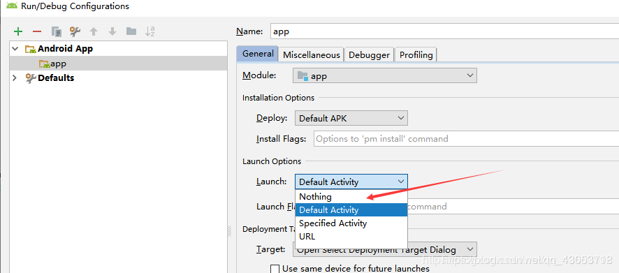 解决Android Studio 出现Warning：Default Activity not found的总结： - 程序员大本营