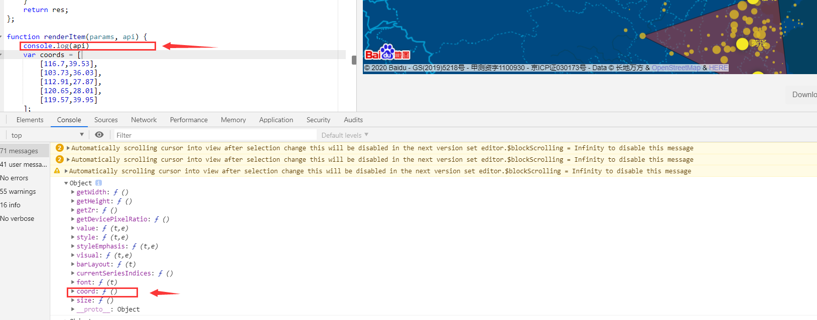 Echarts中使用Draw Polygon on Map地图等(史上最详细)_api.coord is not a function-CSDN博客