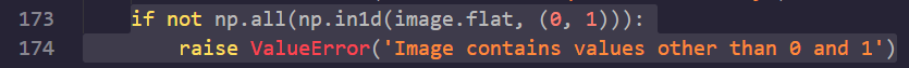 Python中skeleton Skeletonize报错图像包含0和1之外的值 Image Contains Values Other Than 0 And 1 Csdn博客