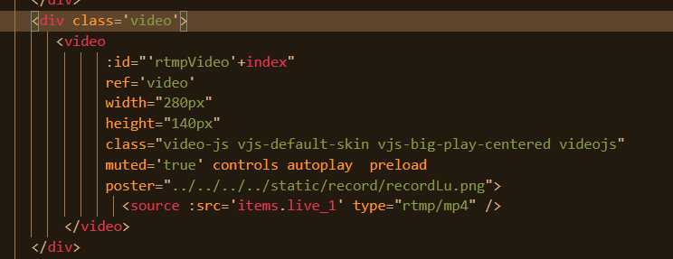 Video.js 动态渲染多个直播流视频_videojs重新渲染-CSDN博客