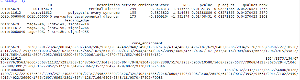 4Y叔的clusterProfiler-book阅读Chapter 4 Disease analysis_enrichdo-CSDN博客