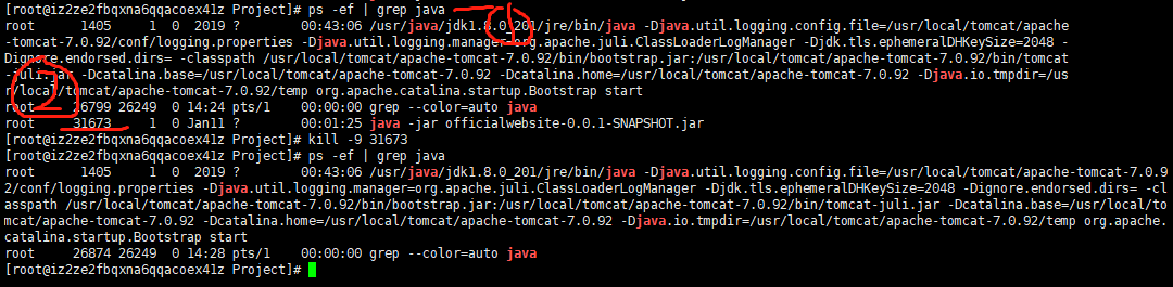 Linux系统，部署项目时遇到org.apache.catalina.LifecycleException: Protocol handler start failed_linux org ...