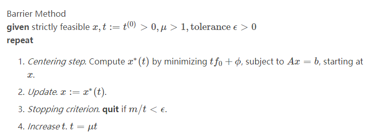 Interior-point methods(内点法)学习笔记_interior-point算法-CSDN博客