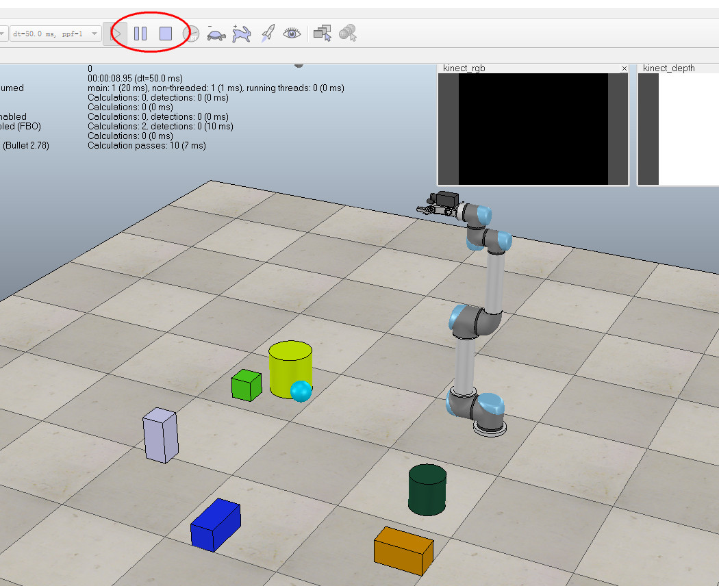 V-rep机器人仿真(Win10)：UR5+RG2+Kinect+YOLOV3+DDPG+Pytorch(第二部分：Vrep与python的联 ...