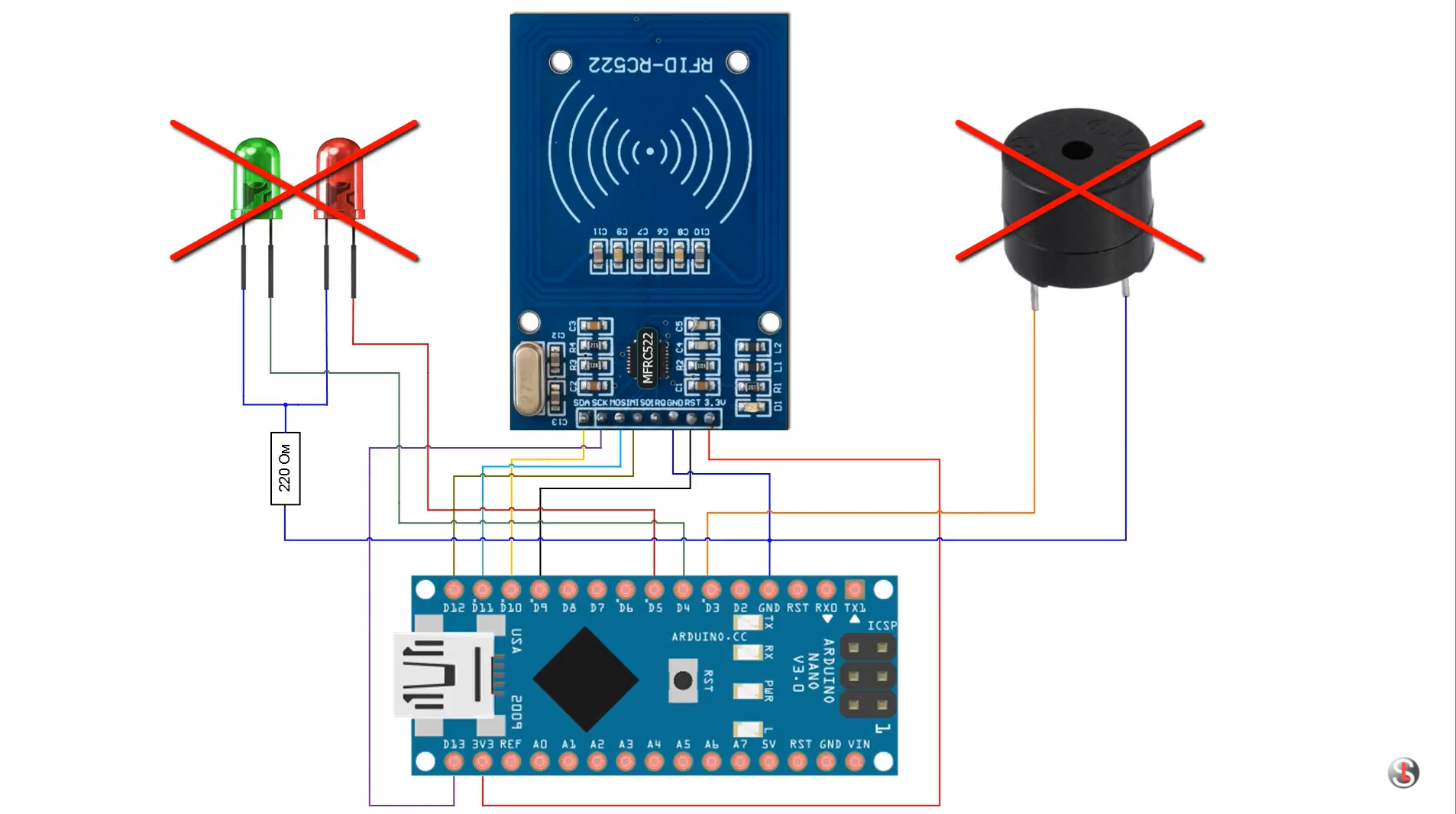 Arduino 项目笔记 |一种动车到站提醒装置(Mifare RFID-RC522模组实验&语音播放模块)_mfrc522 特定语音播报-CSDN博客