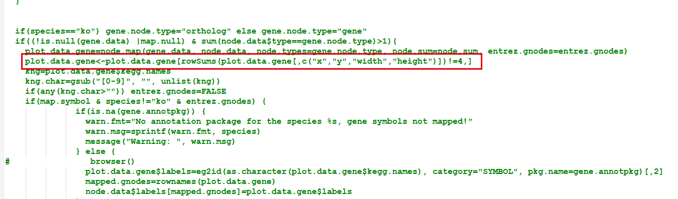 R语言-Bioconductor依赖管理&&KEGG富集分析&&通路图&&pathview报错解决_error in img[pidx[i, 3]:pidx[i, 4], sel.px, 1: ...