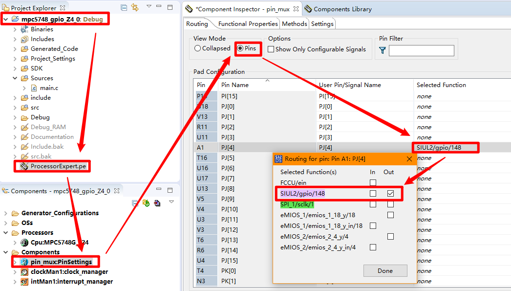 MPC5748G S32_SDK_PA_RTM_3.0.0 GPIO 调试仿真设置_s32配置mpc引脚-CSDN博客
