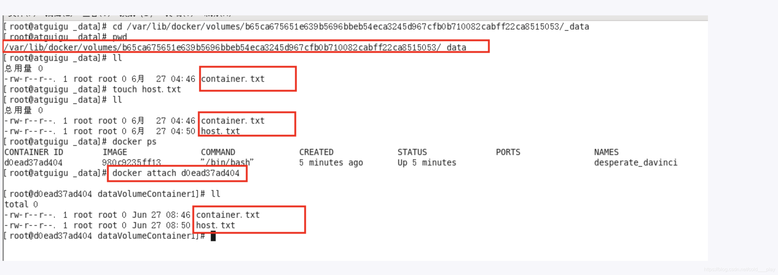 Docker 容器内添加数据卷(直接命令添加、dockerfile添加) Docker 创建后怎么样为其添加数据卷 Csdn博客