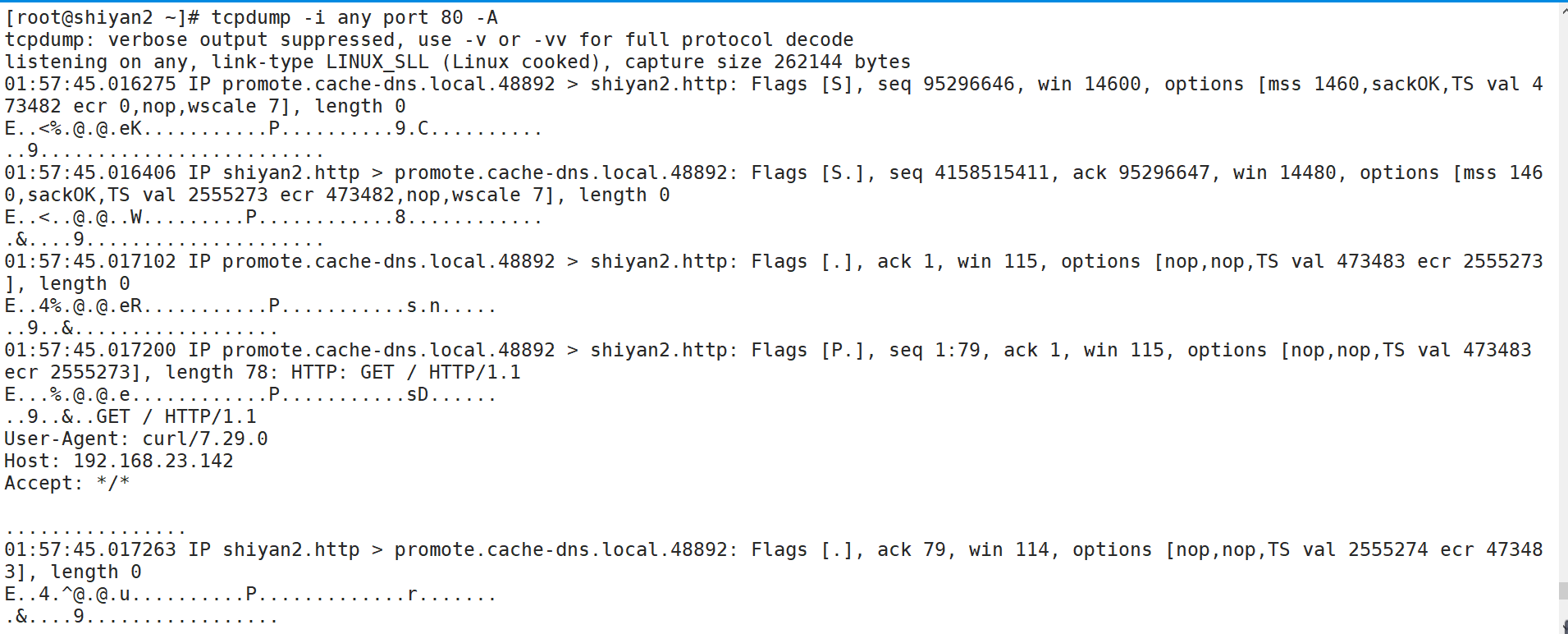 在linux中使用tcpdump命令 – 监听网络流量_linux 监听端口流量tcpdump-CSDN博客