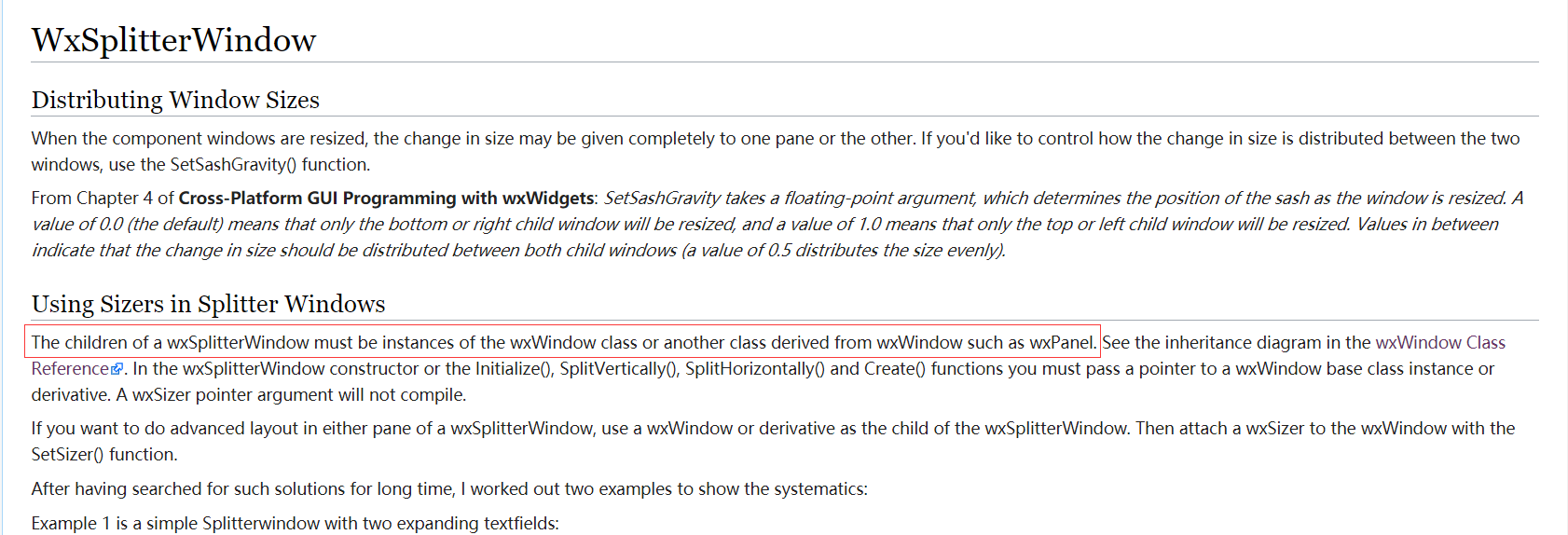 wxpython组件SplitterWindow 的简单使用_wxspliterwindow如何使用-CSDN博客