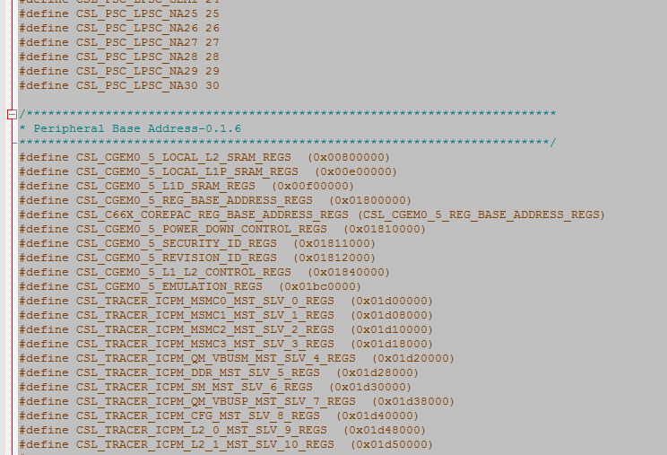 TI C6000 DSP Register Base address 寄存器基地址 在哪里？_tidsp寄存器地址-CSDN博客