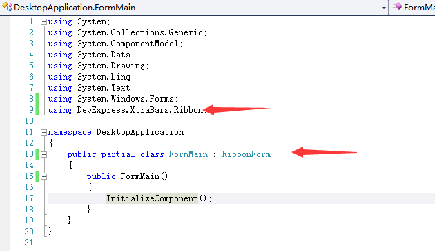 创建Ribbon Form风格界面_winform ribbon界面-CSDN博客