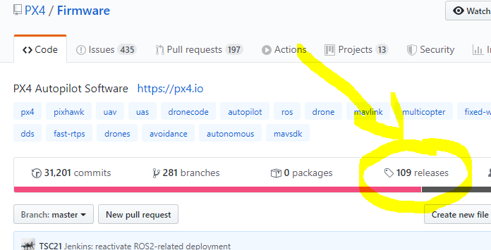 PX4的Firmware版本设置_px4怎么看版本-CSDN博客