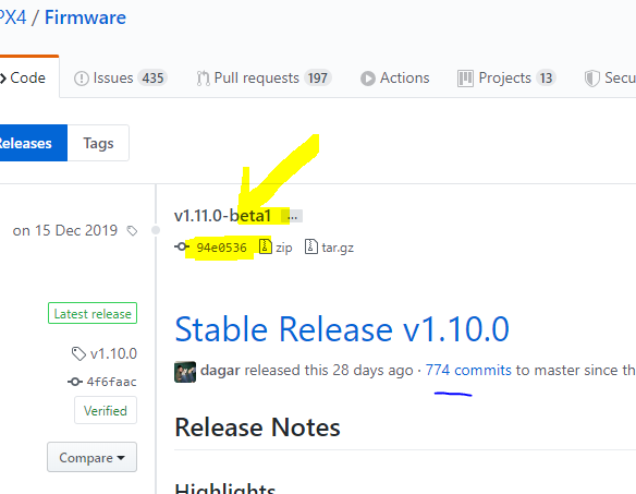 PX4的Firmware版本设置_px4怎么看版本-CSDN博客