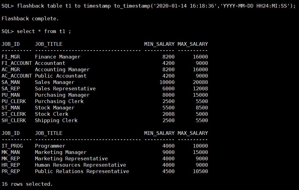 Oracle闪回技术详解_oracle 闪回-CSDN博客